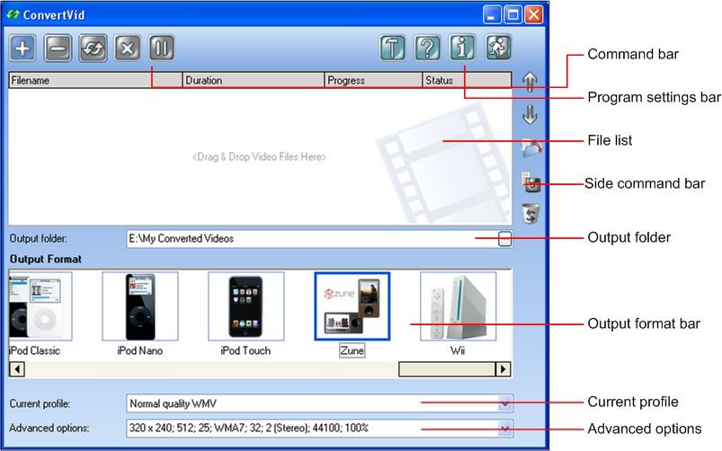 Main Window Overview